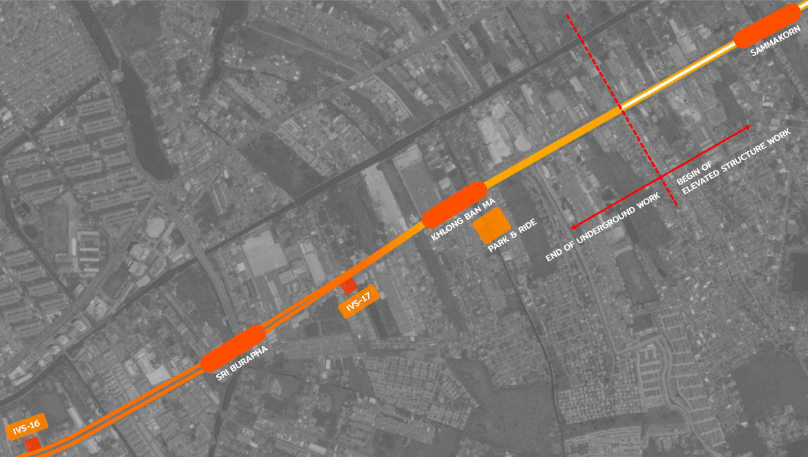 The MRT Orange Line (East Section)