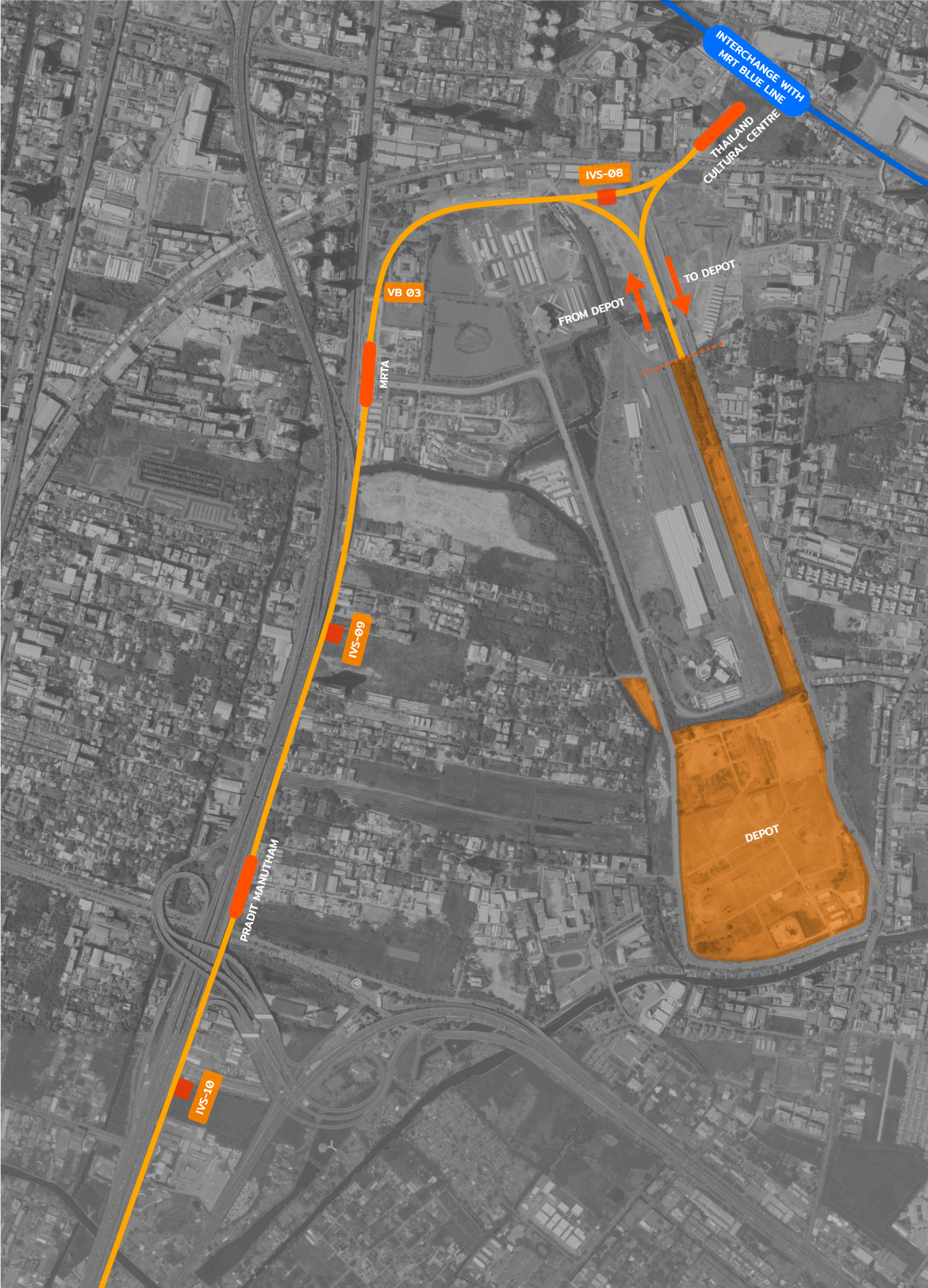 The MRT Orange Line (East Section)