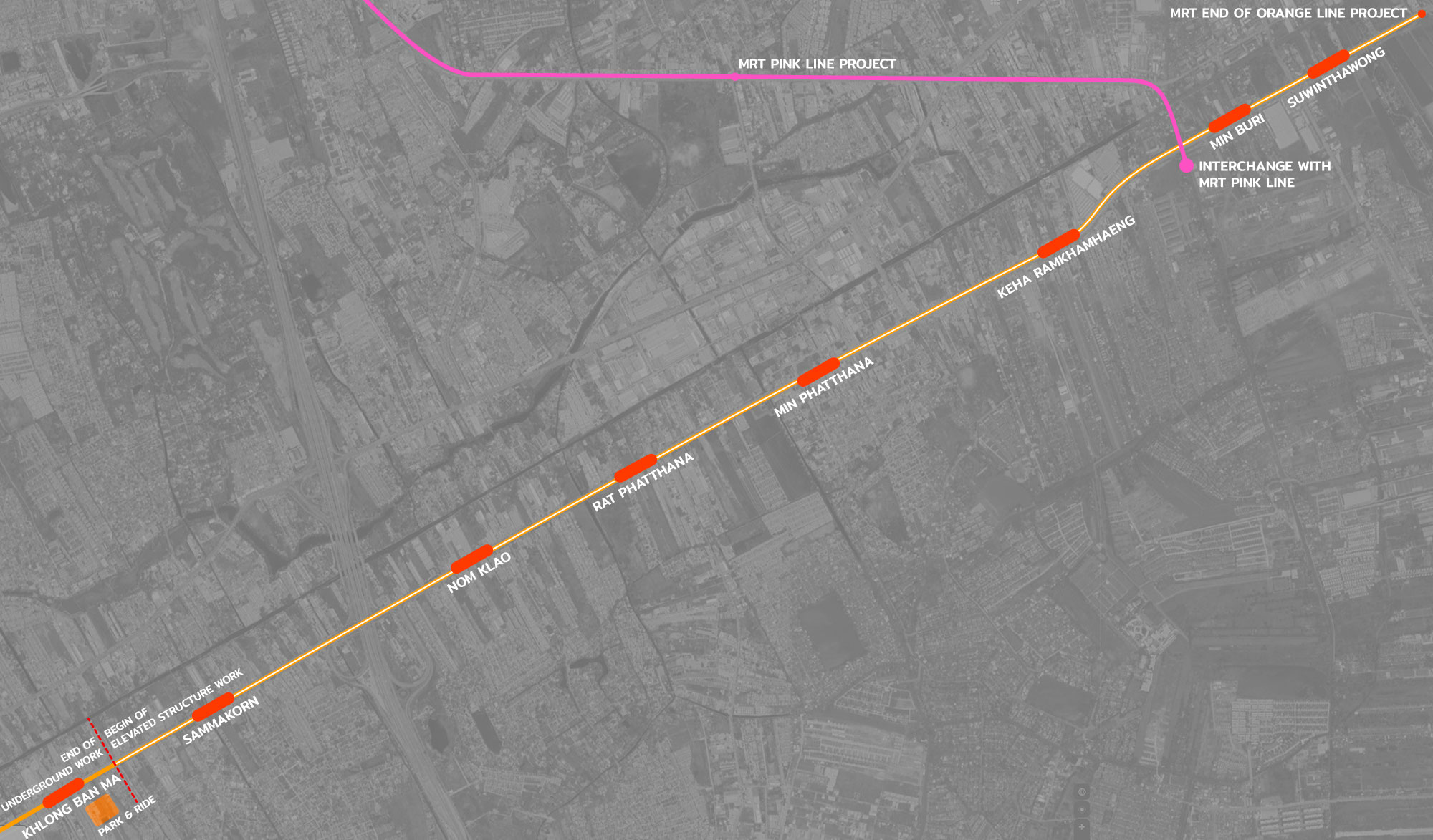 The MRT Orange Line (East Section)